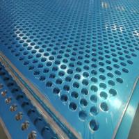 China Custom Perforated Metal Plate with 6mm-50mm Aperture Sizes, 30%-70% Open Area for Industrial Applications for sale