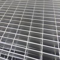 China Twisted Stainless Steel Grating 32x5mm Load Bar YB/T4001-2007 Anti Slip Polished Finish for sale
