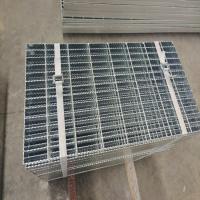 China Industrial Steel Grating 1000x1000mm Machine Pressure Welded Stainless Steel 30mm Bearing Bar Spacing for sale