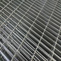 China Industrial Steel Grating Flat Bar Type 3mm Cross Bar Thickness Hot Dipped Galvanized Non Slip for sale