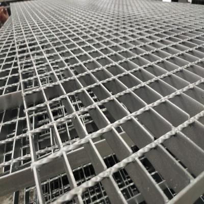 China Stainless Steel Walkway Grating 1000x1000mm 30mm Bearing Bar Spacing Machine Pressure Welded for sale