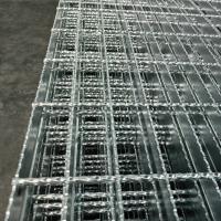 China Machine Pressure Welded Flat Steel Grating 1000x1000mm Hot Dipped Galvanized Floor Decking for sale