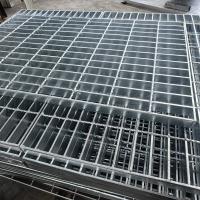 China Machine Pressure Welded Flat Steel Grating 1000x1000mm Hot Dipped Galvanized Floor Decking for sale