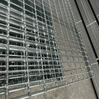 China Galvanized Steel Grating 25x5mm Bearing Bar 100x38mm Mesh for Driveway Platform for sale