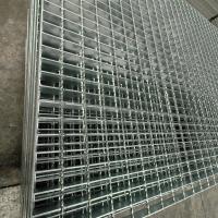China Galvanized Steel Grating 25x5mm Bearing Bar 100x38mm Mesh for Driveway Platform for sale