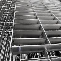 China Stainless Steel Floor Decking Grating With Machine Pressure Welding for sale