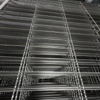 China Industrial Welded Steel Grating 30mm Bearing Bar Pitch Smooth Surface 1000x1000mm for sale