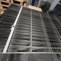 China Hot Dipped Galvanized Steel Grating 30mm Spacing Industrial Floor Decking Welded for sale