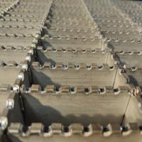 China Aluminum Bar Grating 40mm Bearing Bar Pitch 5mm Thickness Anodized Surface 3000mm Length for sale