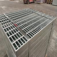 China Hot Rolled Q235 Steel Grating 8mm Bearing Bar Heavy Duty Industrial Walkway for sale