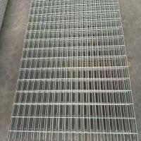 China 76mm Cross Bar Pitch Industrial Steel Grating for Safe Flooring ISO9001 for sale