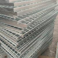 China Steel Grating Platform Flooring 40x4mm Bars Oil Chemical Resistant Heavy Duty 5mm Thick for sale