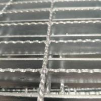 China YB/T4001.1-2007 Silver Steel Serrated Grating Heavy Duty Corrosion Resistant Industrial for sale