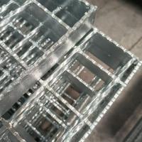 China YB/T4001.1-2007 Silver Steel Serrated Grating Heavy Duty Corrosion Resistant Industrial for sale