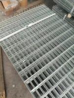 China Steel Grating Panel Heavy Duty Welded Grid Plate 30mm 40mm Pitch Anti Slip Drainage for sale