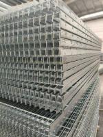 China Steel Grating Panel Heavy Duty Welded Grid Plate 30mm 40mm Pitch Anti Slip Drainage for sale