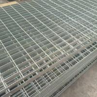 China Industrial Steel Grating Heavy Duty Serrated Grating 32x5mm Anti Slip Flooring for Heavy Traffic Areas for sale