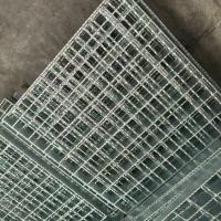 China Industrial Steel Grating Heavy Duty 32x5mm Serrated Bearing Bar Pressure Welded for sale
