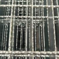 China Industrial Steel Grating 32x5mm Heavy Duty Anti-Slip Serrated Grating for Platforms and Walkways for sale