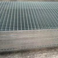 China Custom Shape Steel Grating 30mm 40mm Flat Bar Spacing Hot Dip Galvanized Welded Grid Plate for sale