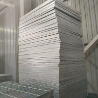 China Industrial Steel Grating Welded Pressure Locked 25x5mm Bearing Bar Pitch 30mm Hot Galvanized for sale
