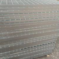 China Industrial Steel Grating Welded Pressure Locked 25x5mm Bearing Bar Pitch 30mm Hot Galvanized for sale