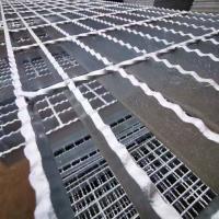 China Hot Galvanized Steel Flat Bar Grating Welded Floor Decking 30mm Bearing Bar Pitch for sale