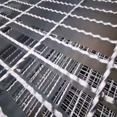 China Hot Galvanized Steel Flat Bar Grating Welded Floor Decking 30mm Bearing Bar Pitch for sale