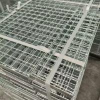 China Heavy Duty Serrated Steel Grating Galvanized Surface 30mm 40mm 50mm Pitch for sale