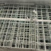 China Heavy Duty Plain Serrated Metal Grating YB/T4001-2007 40mm Bearing Bar Pitch 5mm Flat Bar for sale