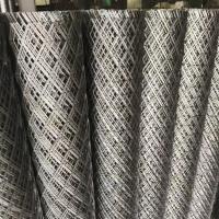 China Galvanized Expanded Metal Sheet 1m Width 3000mm Max Panel Length Q235 Steel for sale
