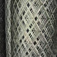 China Expanded Metal Sheet 30mm x 10mm Opening Galvanized Steel 1.5mm Strand for sale
