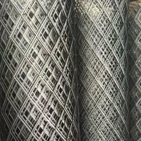China Expanded Metal Sheet 30mm x 10mm Opening Galvanized Steel 1.5mm Strand for sale