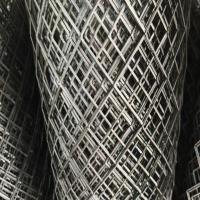 China Expanded Metal Sheet 30mm x 10mm Opening Galvanized Steel 1.5mm Strand for sale