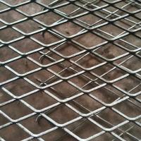 China Q235 Steel Expanded Metal Sheet 30mm LWM Galvanized Tread Plate 1.5mm Thick for sale