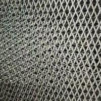 China Q235 Steel Expanded Metal Sheet 30mm LWM Galvanized Tread Plate 1.5mm Thick for sale