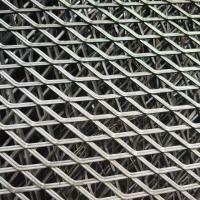 China Q235 Steel Expanded Metal Sheet 30mm LWM Galvanized Tread Plate 1.5mm Thick for sale