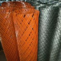 China 1.5mm Grade Steel Galvanized Expanded Metal Sheet 30mm X 10mm for sale