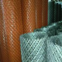 China Galvanized Expanded Metal Sheet 30mm x 10mm Opening 1.5mm Strand Steel Q235 for sale