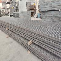China Steel Serrated Black Grating G325/40/100 1000x6000mm for Industrial Platforms for sale