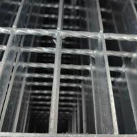 China Machine Pressure Welded Industrial Steel Floor Grating 30mm Bearing Bar Pitch Hot Dipped Galvanized for sale