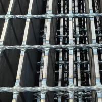 China Machine Pressure Welded Industrial Steel Floor Grating 30mm Bearing Bar Pitch Hot Dipped Galvanized for sale