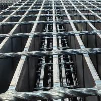 China Machine Pressure Welded Industrial Steel Floor Grating 30mm Bearing Bar Pitch Hot Dipped Galvanized for sale