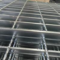 China Machine Pressure Welded Industrial Steel Floor Grating 30mm Bearing Bar Pitch Hot Dipped Galvanized for sale