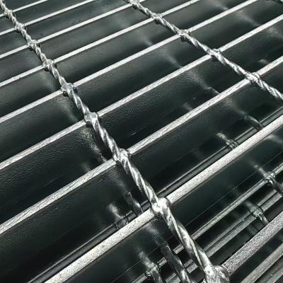 China 3mm Cross Bar Anti   Rust Steel Grating Flat Steel Grating for sale