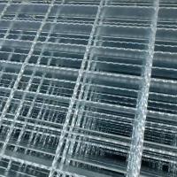 China Hot Dipped Galvanized Steel Grating 19w4 30mm Bearing Bar Spacing Industrial Flooring for sale