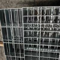 China Steel Floor Decking Grating 1000x1000mm Flat Bar 30mm Spacing for Industrial Safety for sale