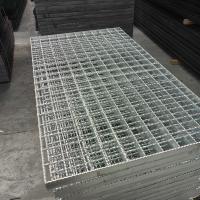 China 30mm Pitch 30mm Space Bar Grating Mesh Flat Steel Grating Flat Bar Flooring 1000x1000mm for sale