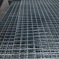 China Stainless Steel Grating 1000x1000mm 3mm Crossbar for Industrial Floor Decking for sale