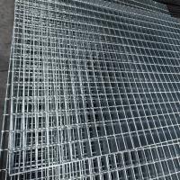 China Stainless Steel Grating 1000x1000mm 3mm Crossbar for Industrial Floor Decking for sale